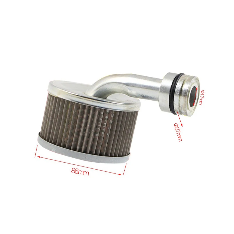 Part Number JX0805 Pipe Shape Filter Forklift Parts Oil Filter