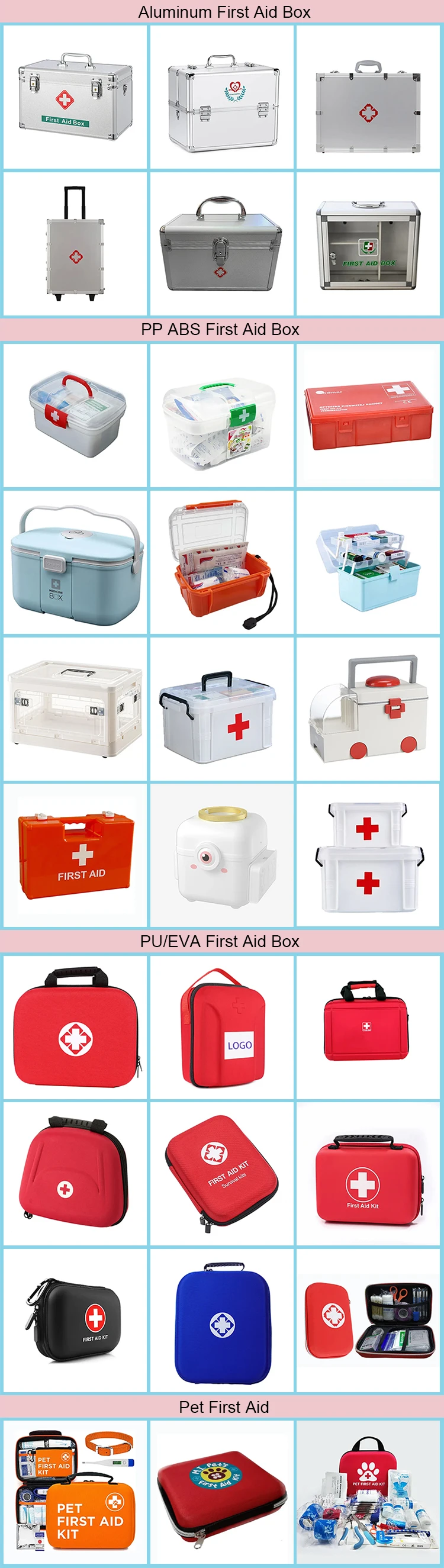 Ce Iso Approved Multicam Color First Aid Kit Emergency Medical Survival ...