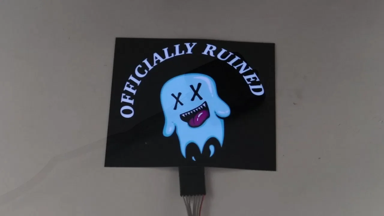 Factory Custom New Decals Flashing Led Car Panel Window Officially ...