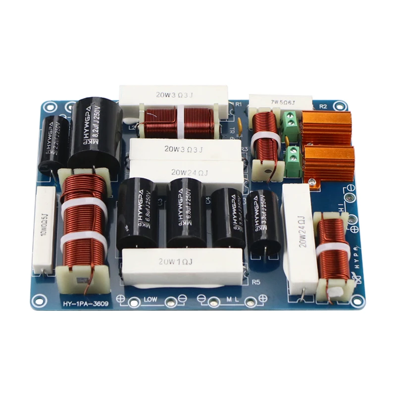 PACKBOXPRICE 600W 3 Way Crossover Audio Board Treble Mid Woofer HIFI 8 ...