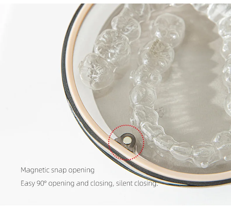 Shimoyama Magnetic Closed Orthodontic Retainer Braces Case Container ...