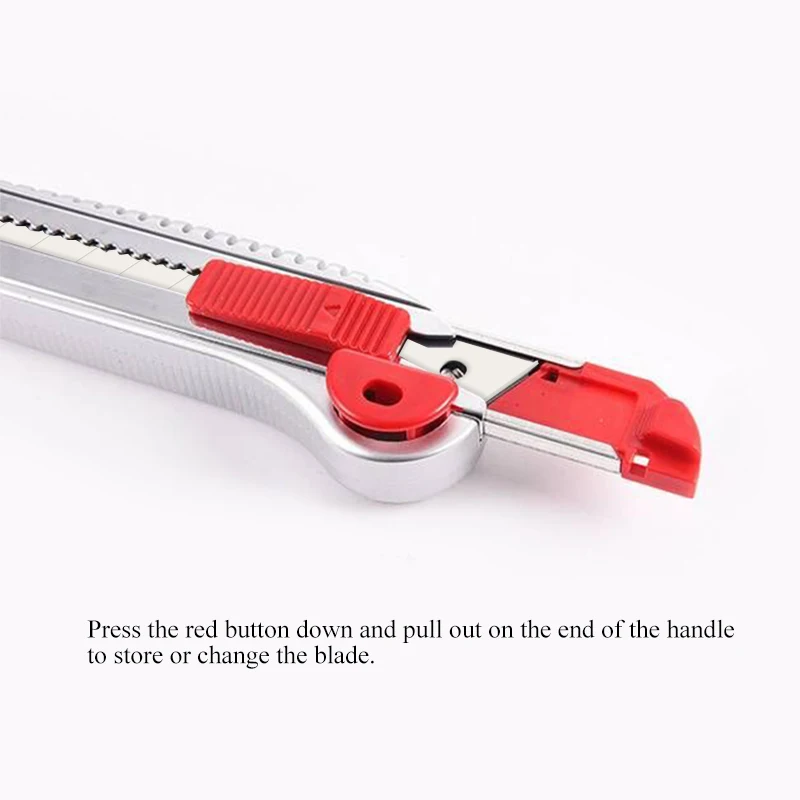 Automatic Five-Burst Replacement Ceramic Utility Knife 4 Blades ABS ...