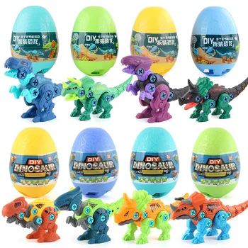 Diy Educational Capsule Egg Pack Tyrannosaurus Modeling Screwdriver ...