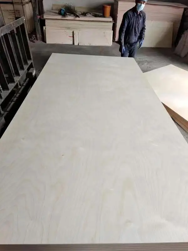 Factory Birch Plywood E0 Grade Bb/bb Russian Baltic Birch 4x8ft 18mm ...