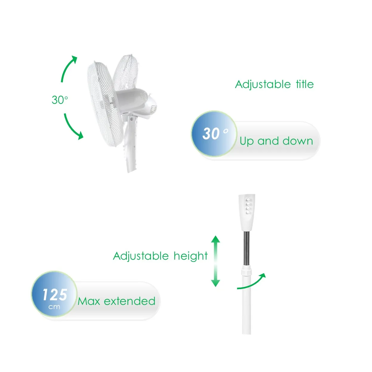 16 Inch Pedestal Fan Cross Base Stand Fan - Buy Pedestal Fan,Europe Fan ...