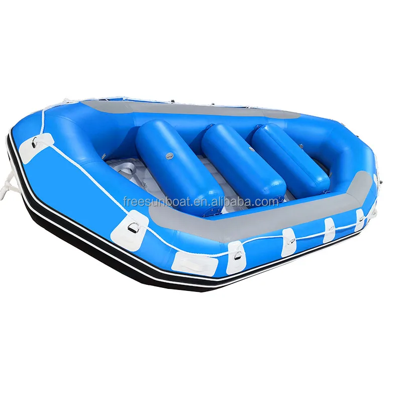 Reinforced Bottom Rafting Boat Hypalon Pvc Inflatable Boat Raft Boat ...