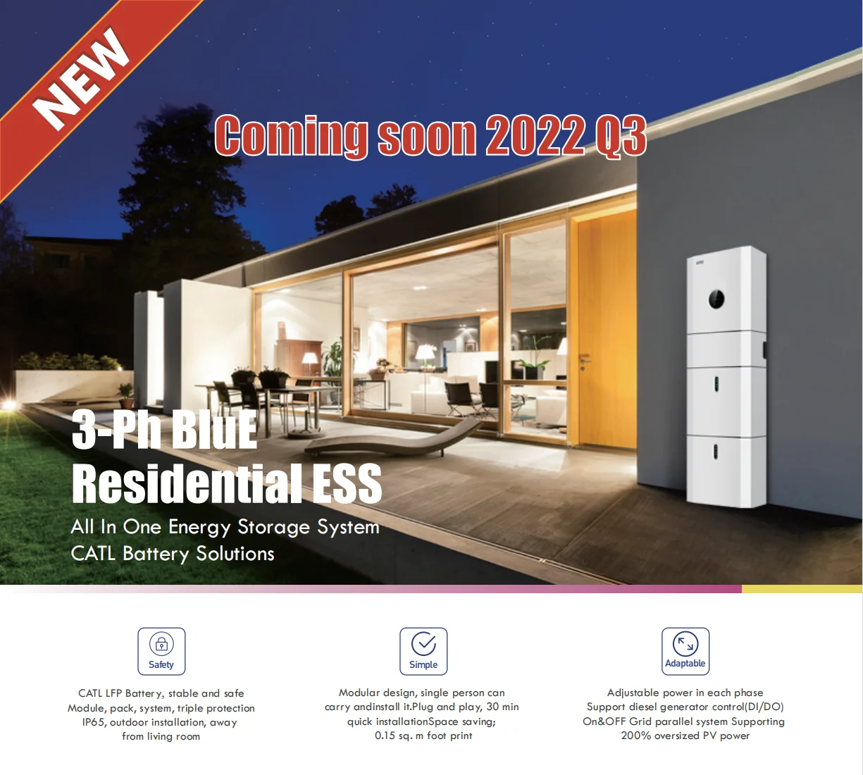 Kstar Blue-S 10KT Hybrid Inverter - 10KWH Energy Storage