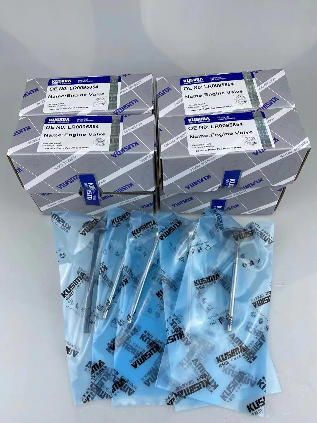 Kusima 공장 엔진 밸브 제조 업체 Bmw 미니 N10b16 흡기 배기 밸브 Oe 11347585901 11347547187 ...