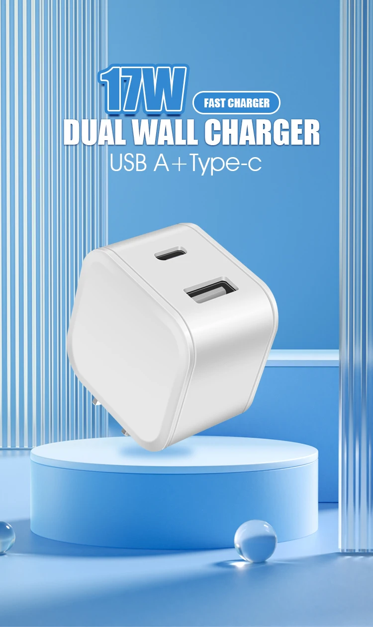 Usb C Power Adapter 20w Pd & Qc 3.0 Type C Fast Charging Block For 15 ...