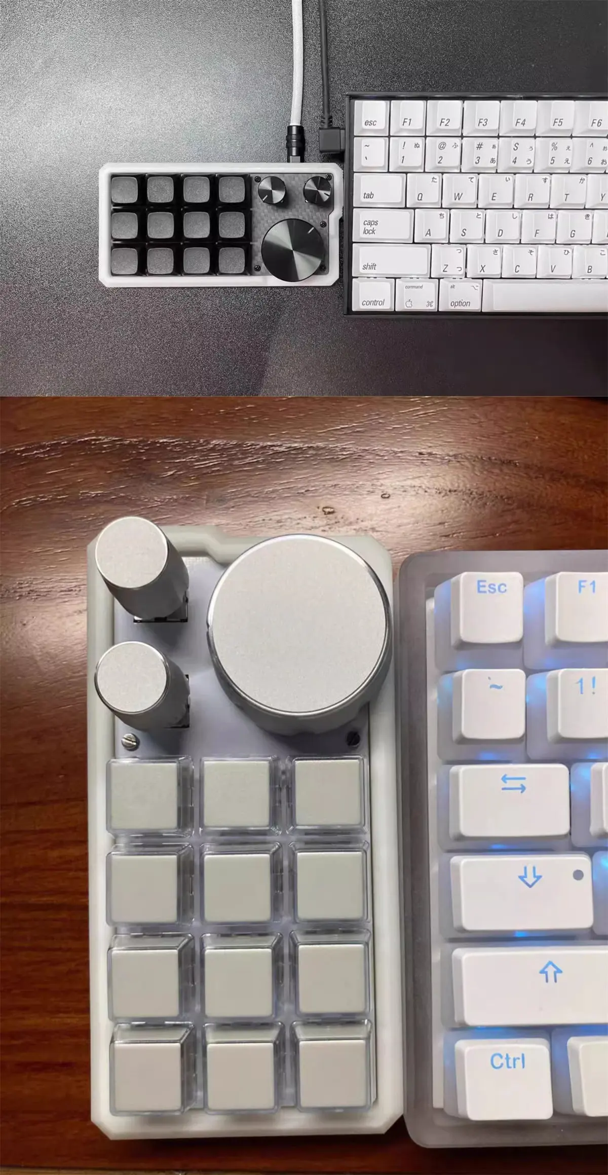 Mini Shortcut Keypad with Mechanical Switches & RGB Backlight
