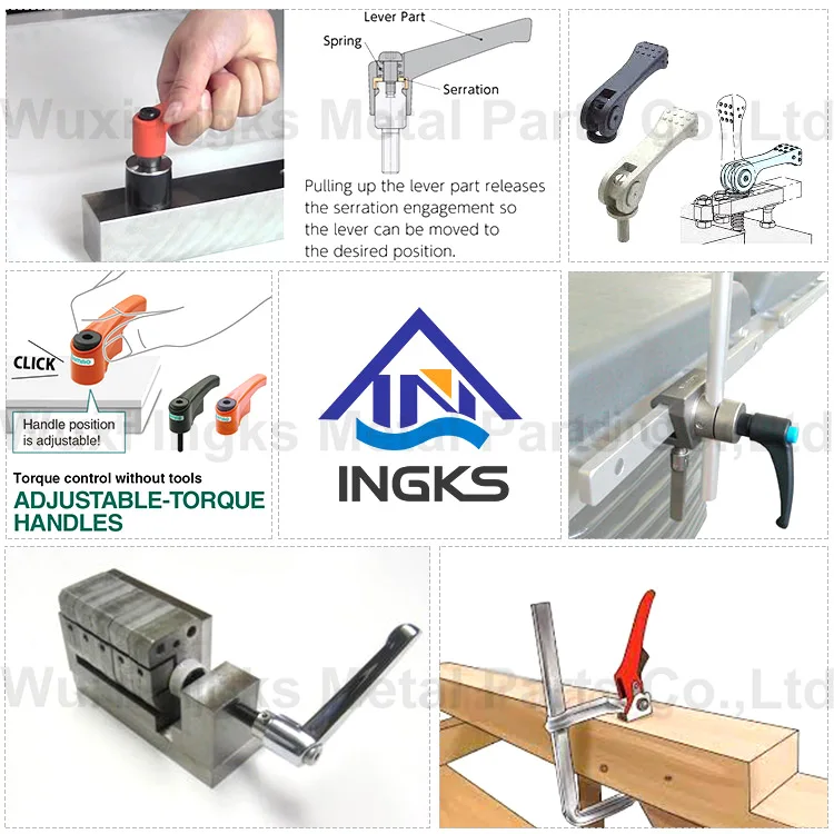 Adjustable Aluminum Alloy Stainless Steel Quick Release Lever Clamp