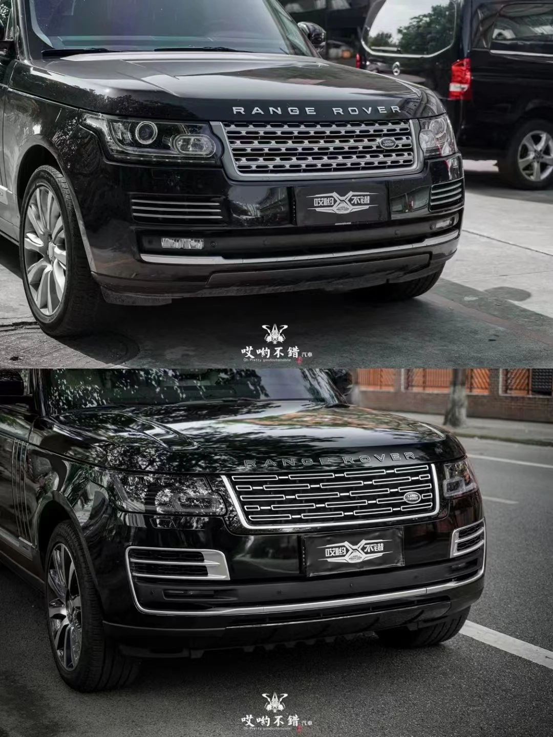 Car Facelift SVA L405 Style Facelift Body Kit for Land Rover Vogue 2013 ...