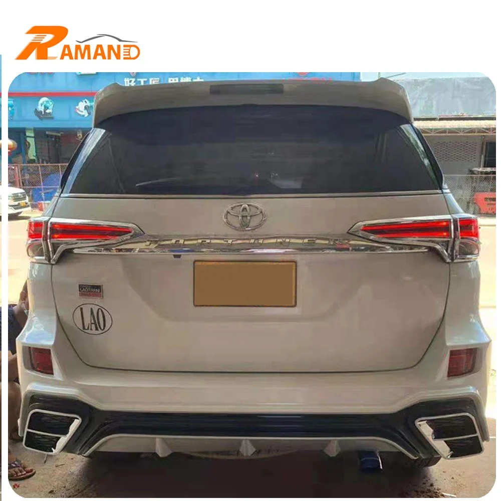 Factory Body Kit For Fortuner 2016-2020 Upgrade To Lexus 4x4 Front ...