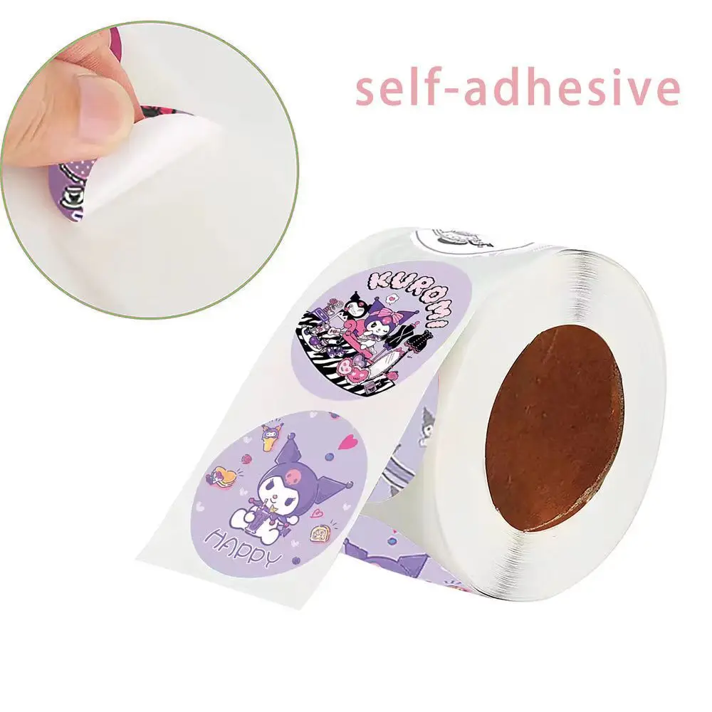 500pcs/roll Anime Reward Stickers Motivational Stickers Roll For Kids ...