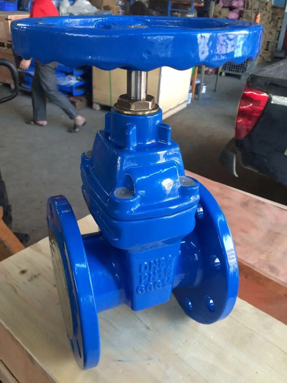 Gate Valve Cad Drawings Ductile Iron Handle Valve For Water Oil Gas ...