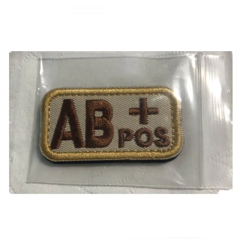 Tactical Patch Hook Blood Type A- A+ Ab- Ab+ B- B+ O- O+ Neg Pos ...