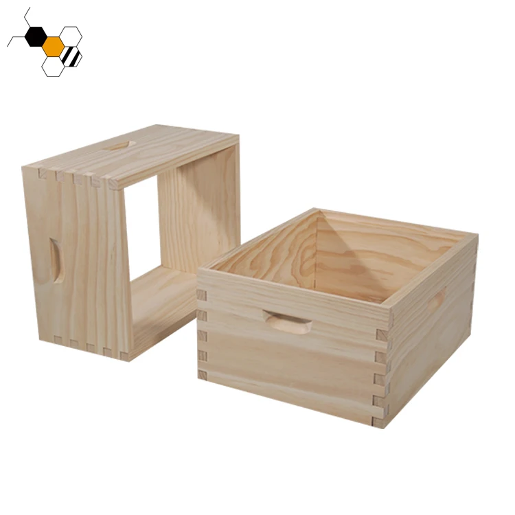 Bee Hive Box Hot Selling Wooden Deep Box Langstroth Bee Hive Body 10 ...