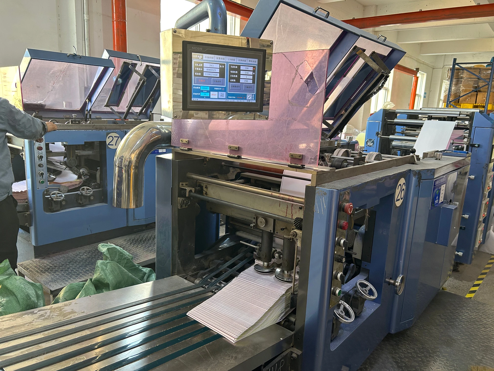 Factory Direct New Model Carbon Invoice Book Customized Printed Blue ...