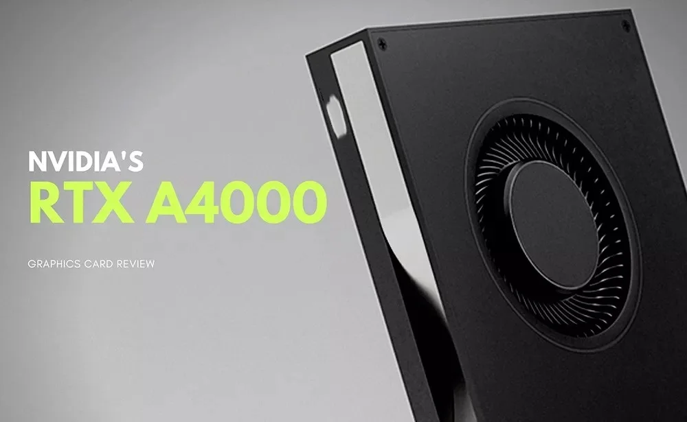 NVIDIA RTX A4000 16GB GDDR6 Memory Graphics Card CUDA Core Graphics Card Based on NVIDIA Ampere ...