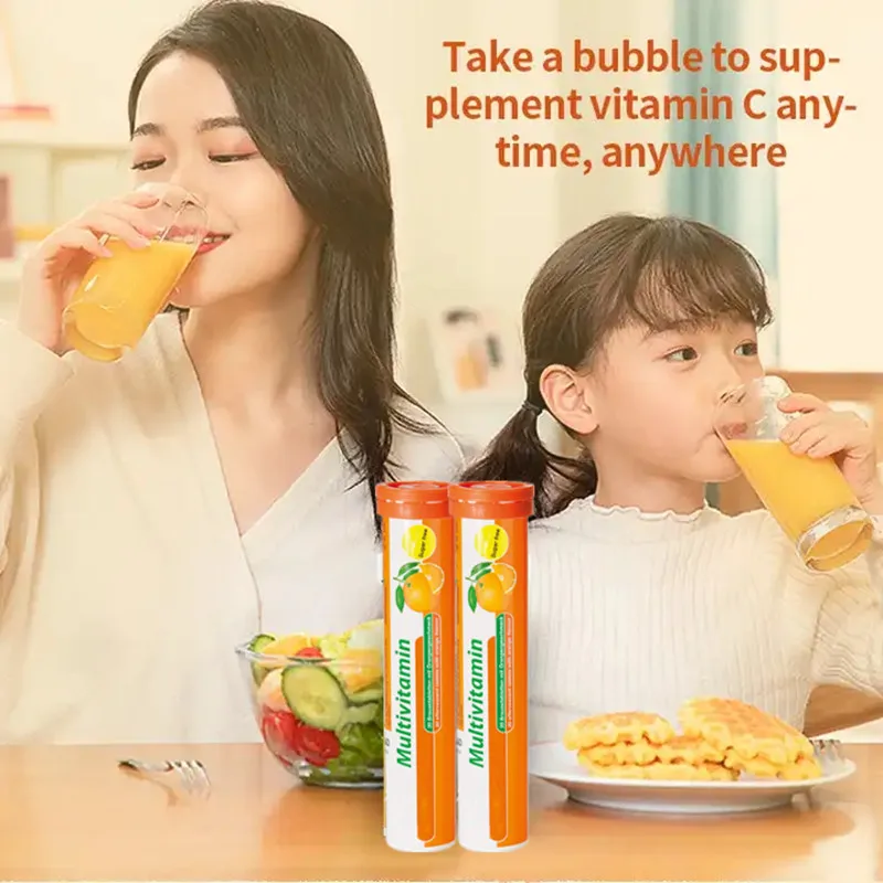 Oem/odm/obm Multivitamins Vitamin C Effervescent Tablets Immune Organic ...