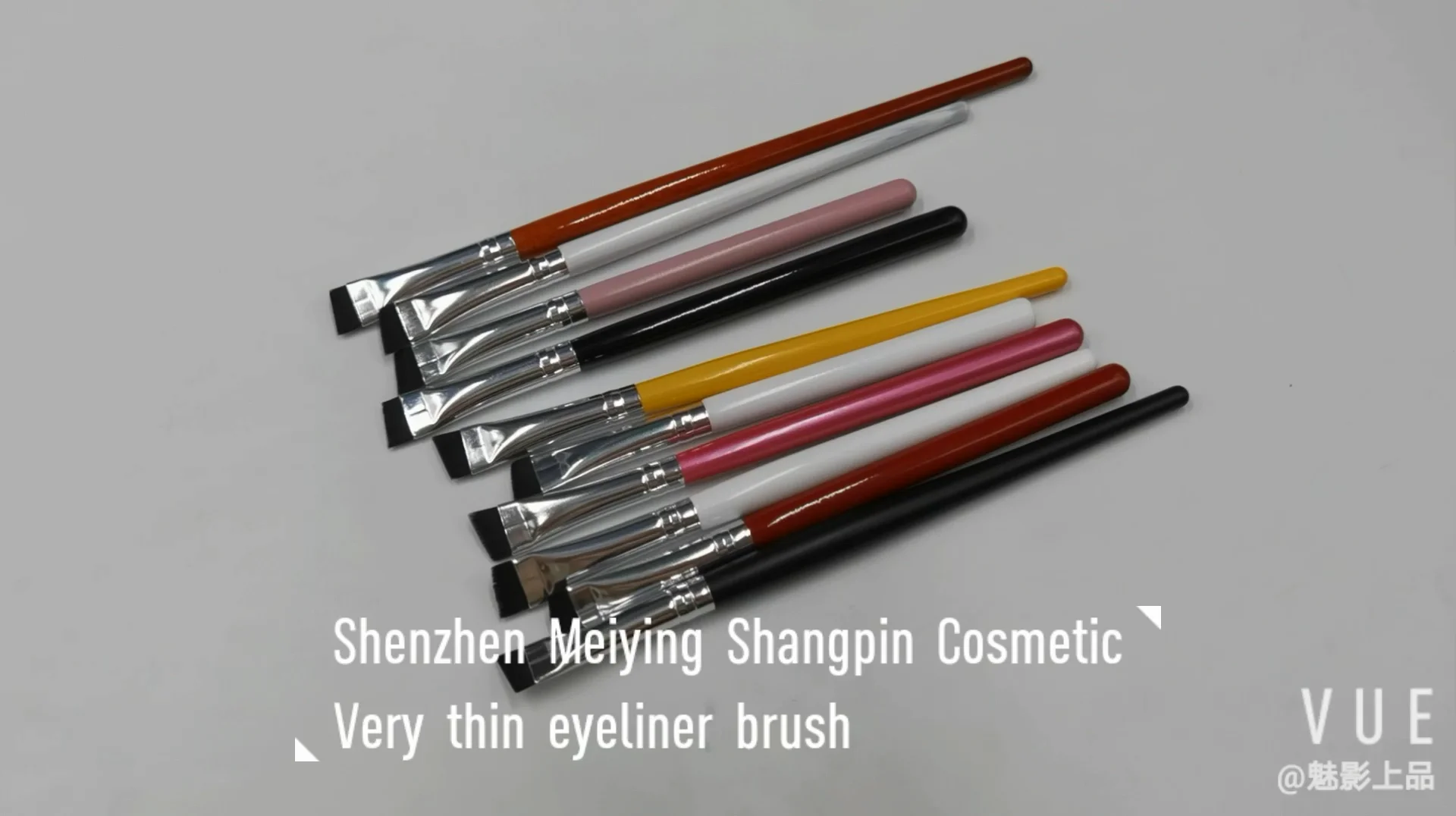 Portable Brow Liner Contour Brush Super Thin Flat And Straight Outline ...