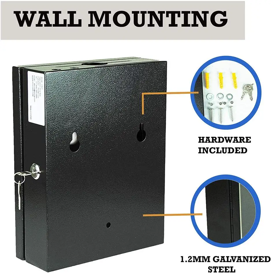 Outdoor Drop-box Stand Alone Steel Mailbox Slot With Large Storage ...