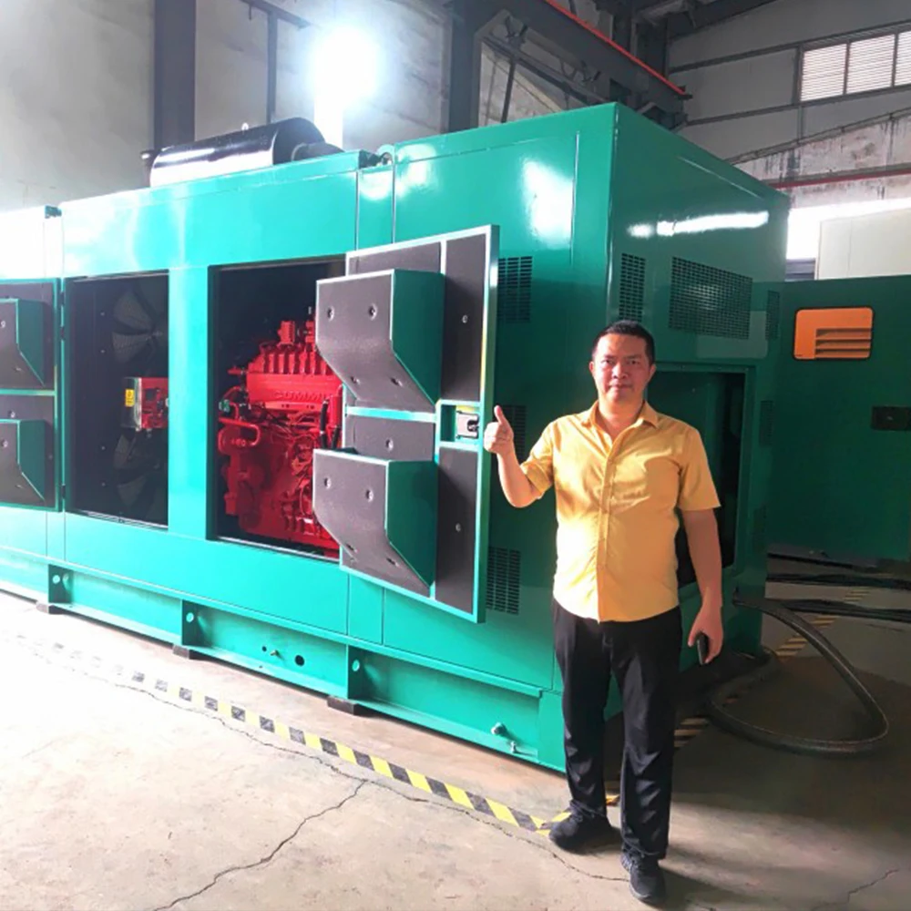 New Cummins Gas Generator Water Cooled 400KW Generator Power Plant ...
