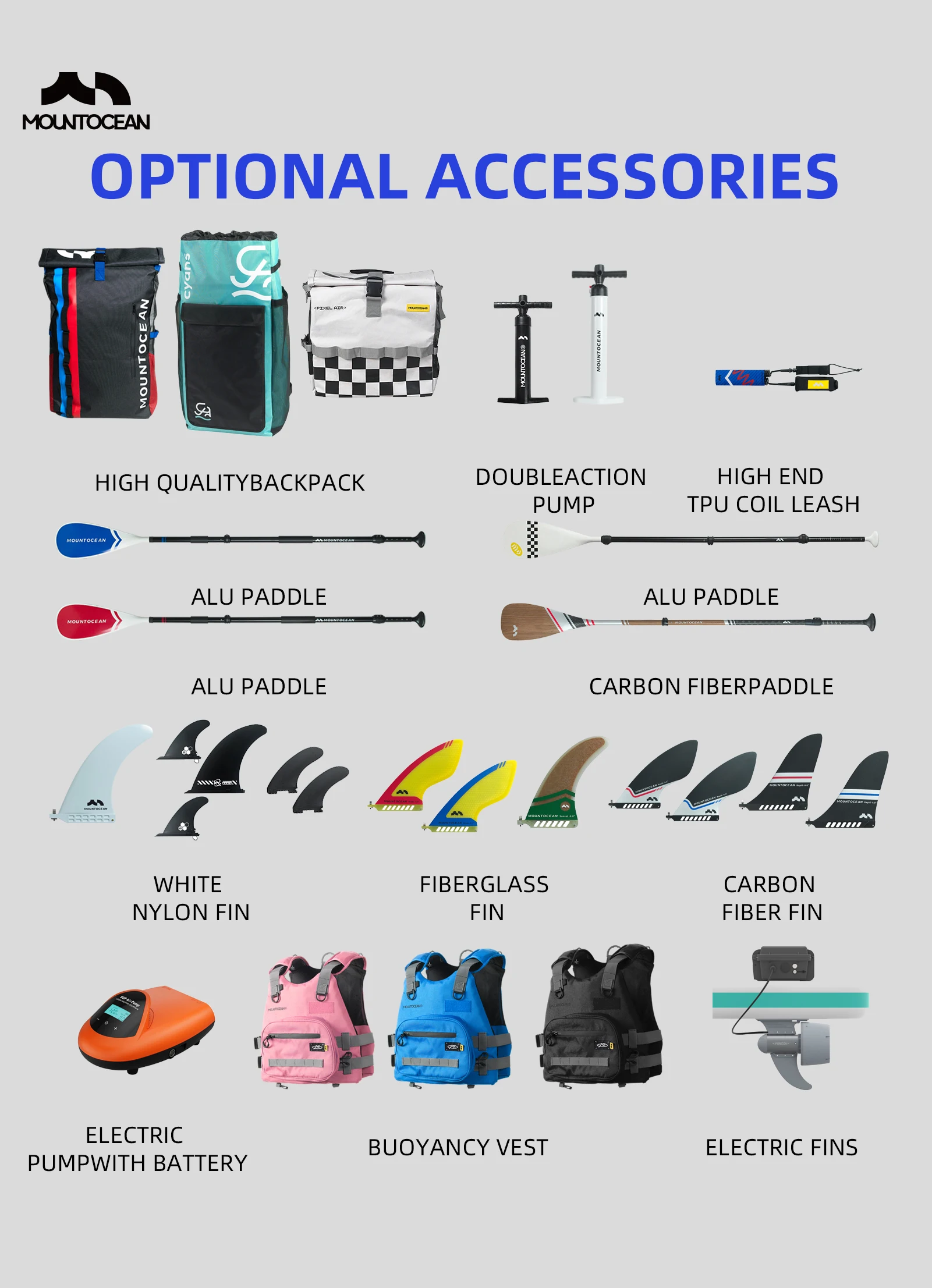 2024 Mountocean Oem High Quality Inflatable Stand-up Paddleboard For ...