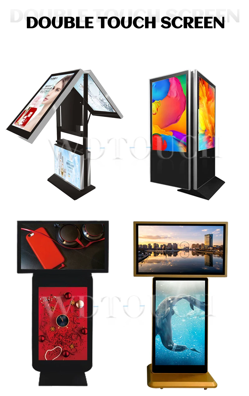 55-Inch Touch LCD Holographic Elevator Advertising Machine Guangzhou ...
