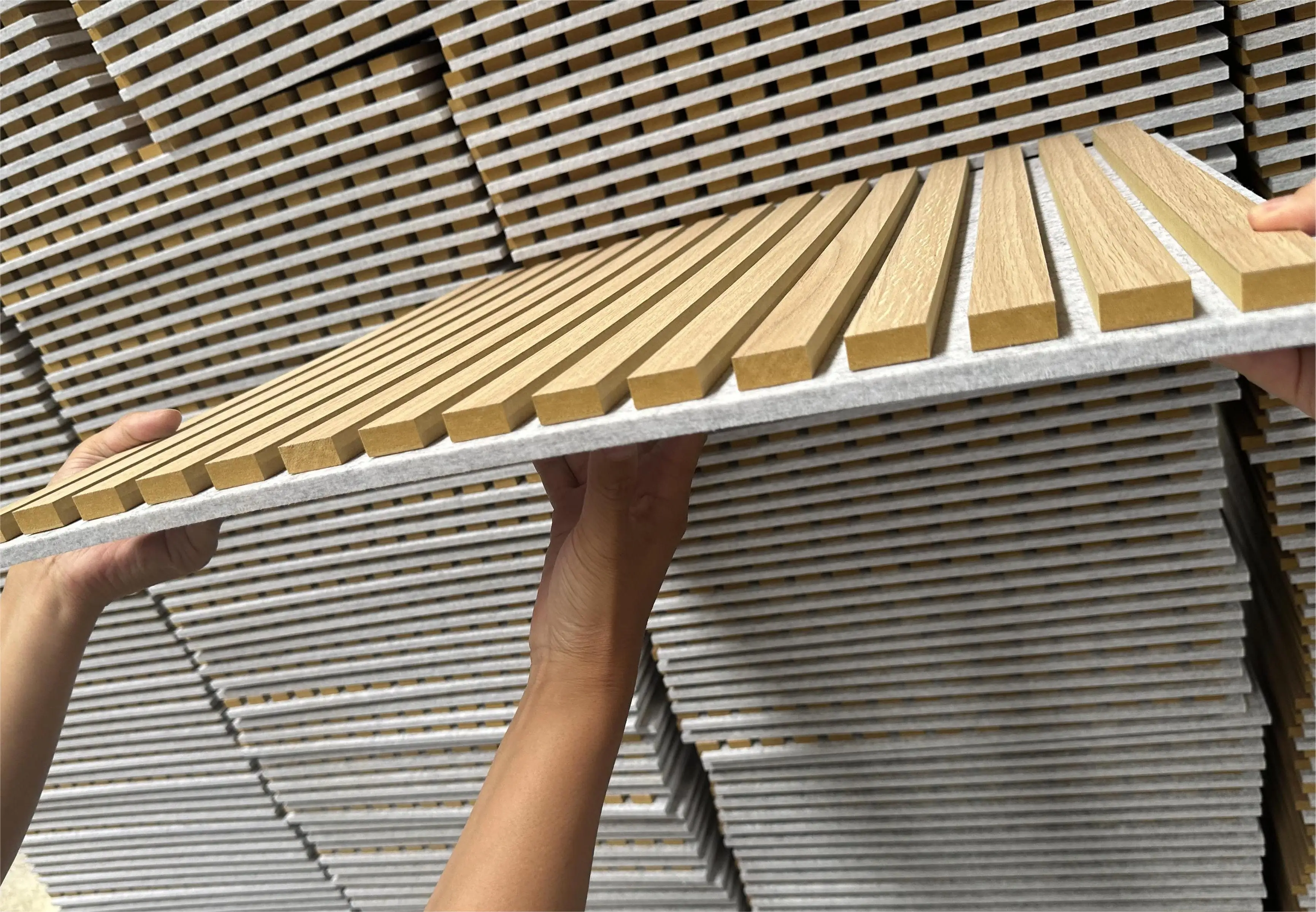 Acupanels Flexible Slat Wall Panels - Sound-Absorbing Acoustic Panels