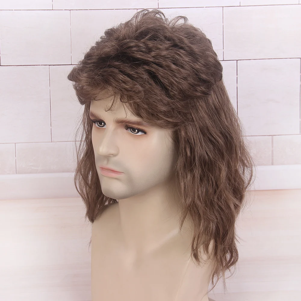 Curly Mullet Wig