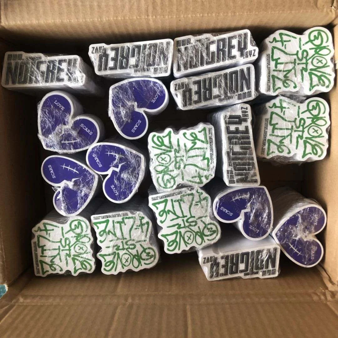 Holographic Die Cut Logo Scratch Adhesive Roll Or Sheet Transparent ...