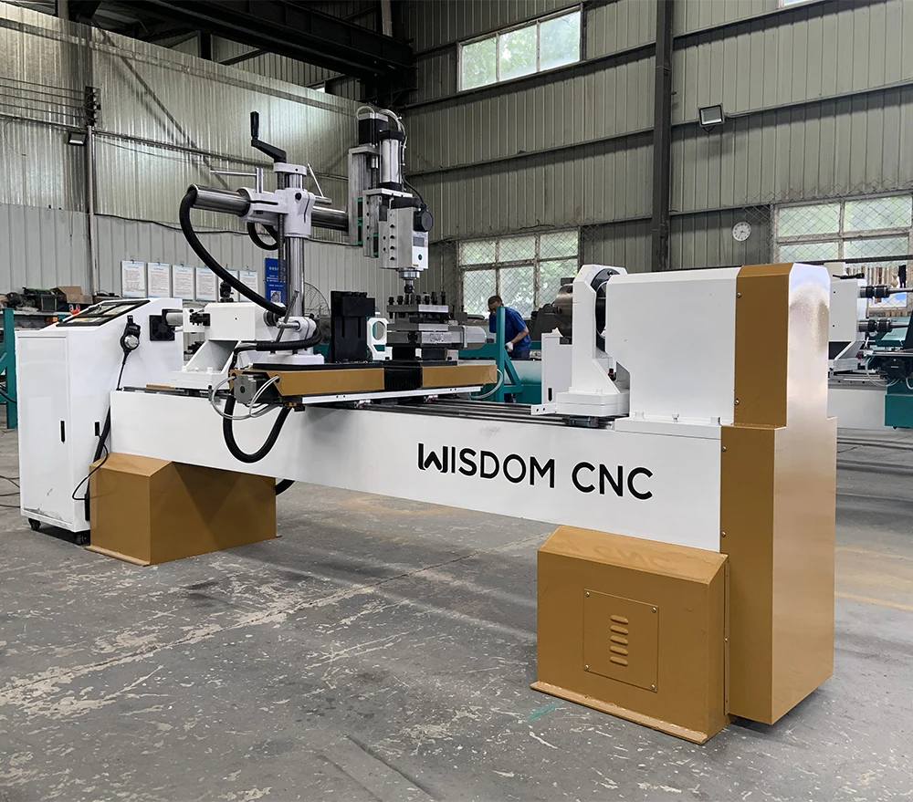 4 Axis Automatic Atc Cnc Wood Work Lathe Chucks Copier Duplicator ...