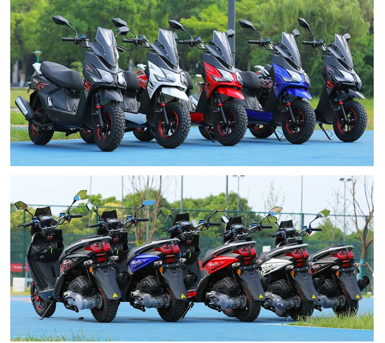 EPA Approved 49cc Gas Powered Scooter - 50cc Motorized Motorcycle with ...