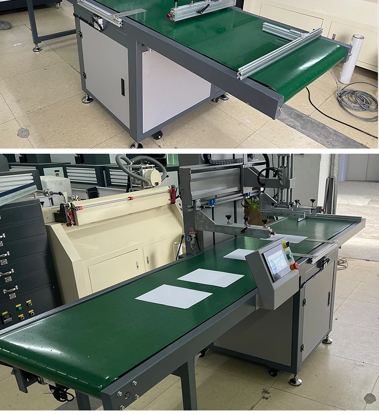 Automatic Pneumatic Flatbed Screen Printing Machine