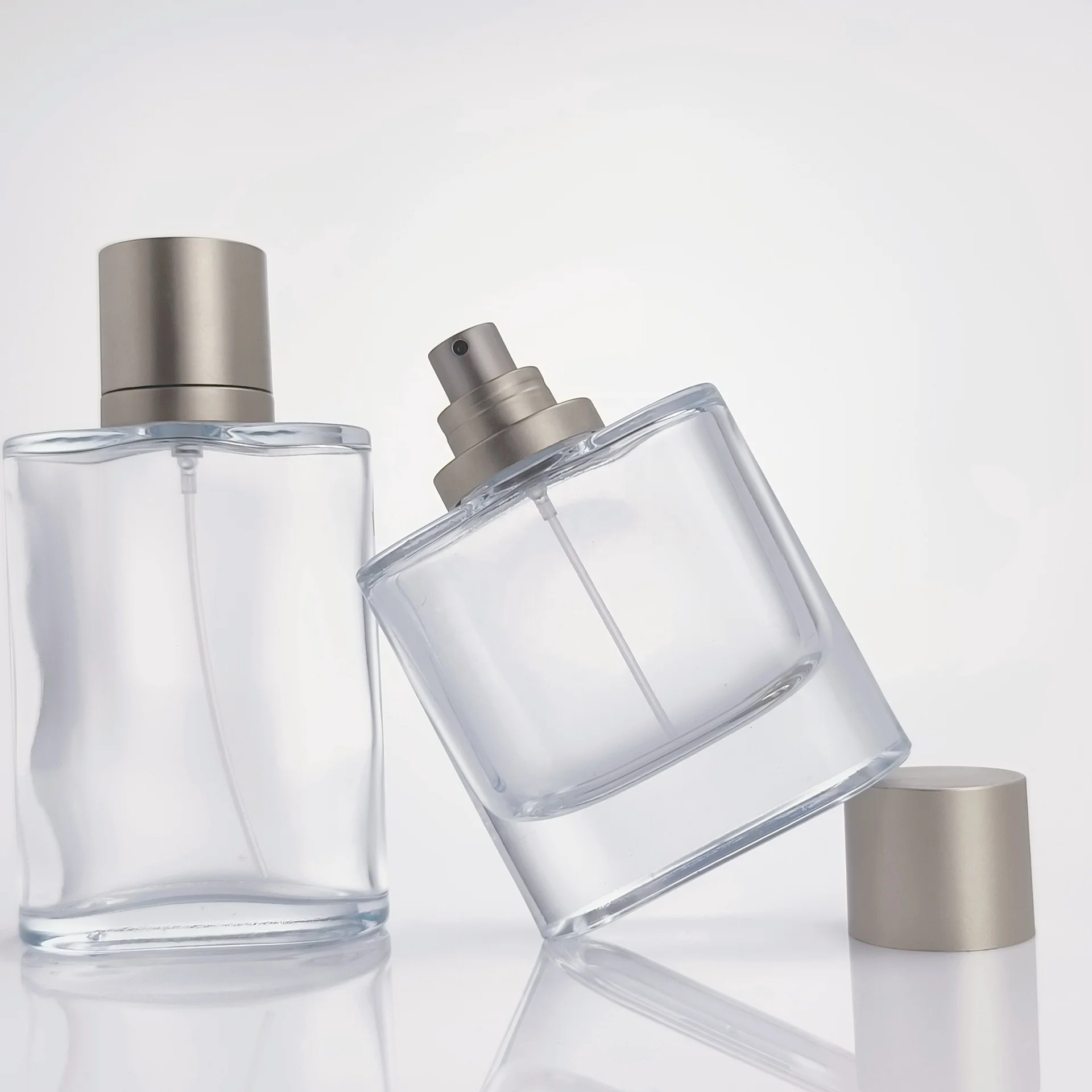 Wholesale Perfume Glass Bottles 60ml 100ml Luxury Refillable Empty ...