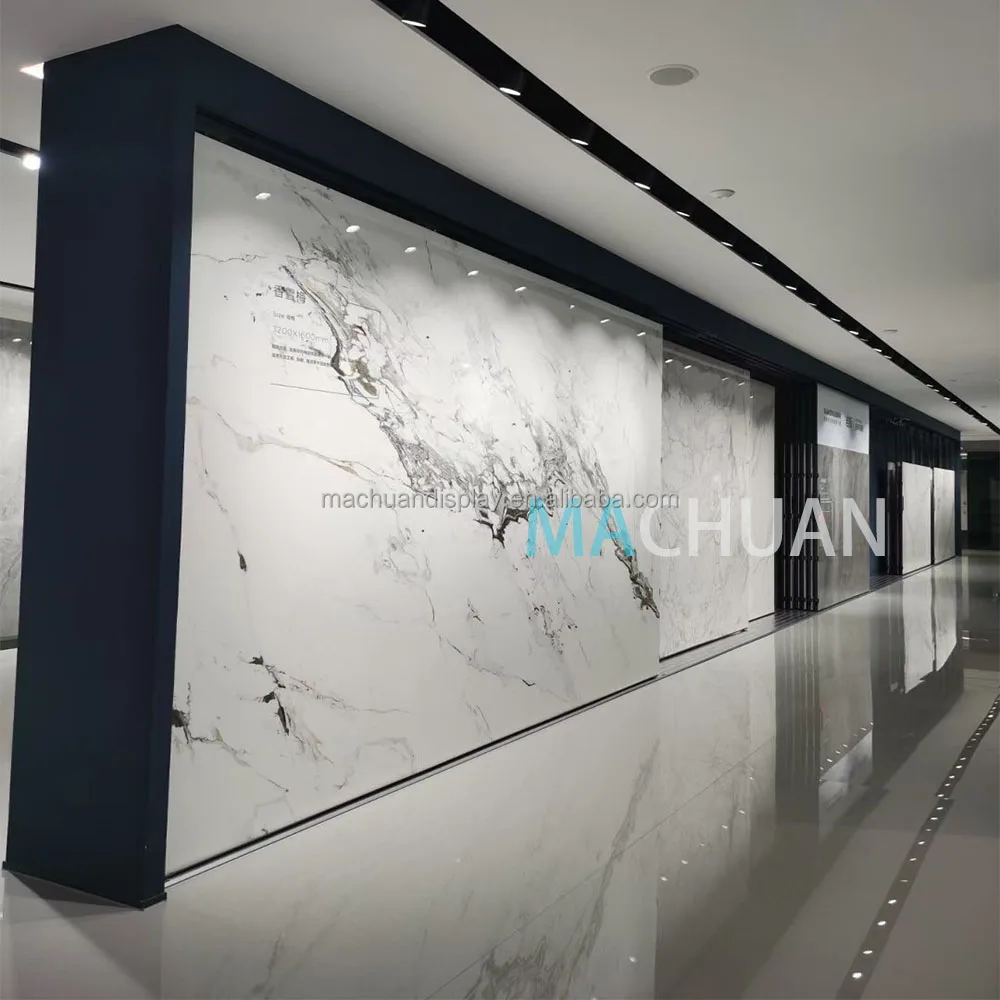 Metal Sliding Door Display Rack - Perfect for Showrooms