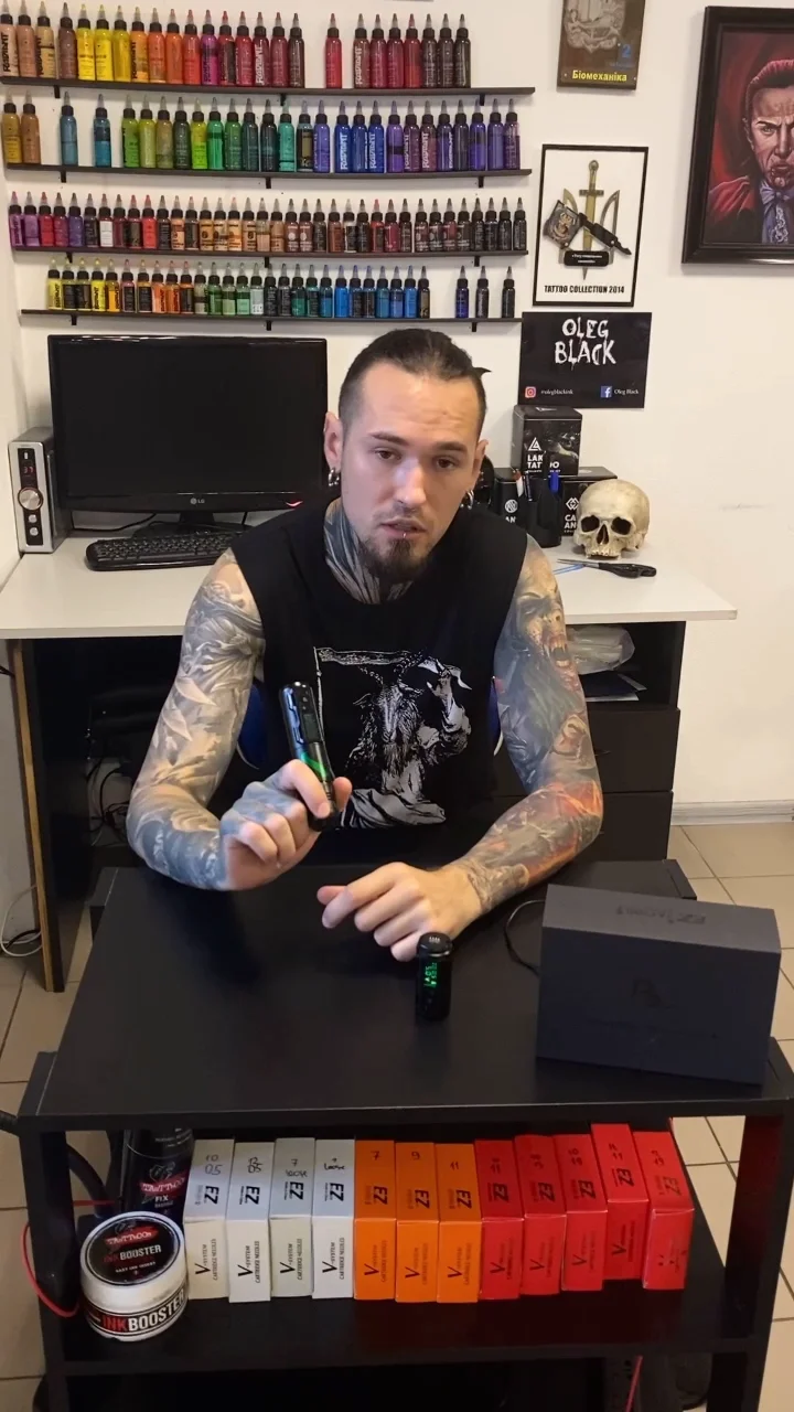 Ez Tattoo Green Tattoo Gun P2s Portex Generation 2s Wireless Permanent ...