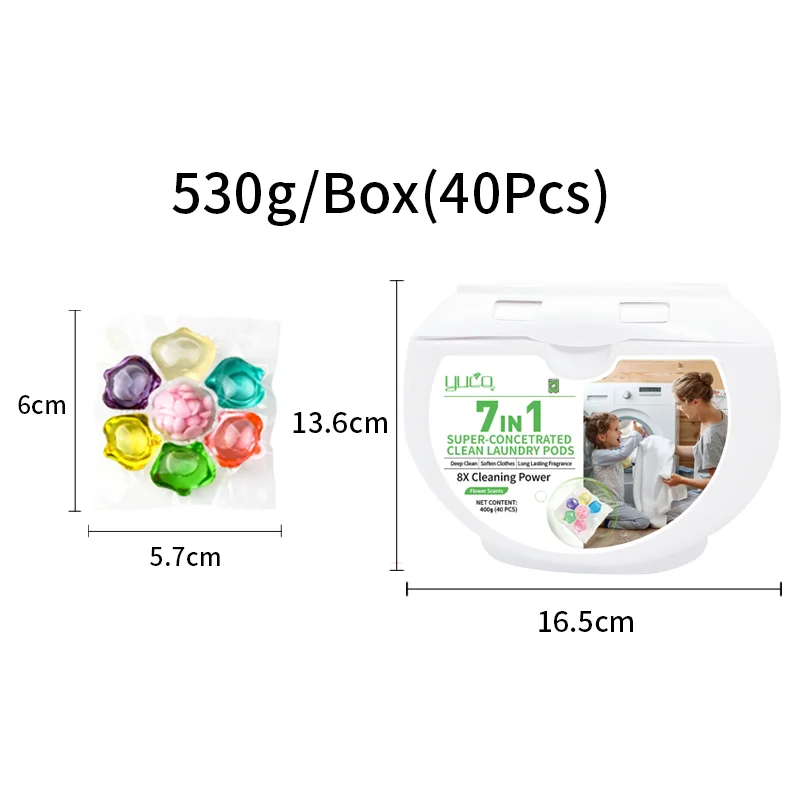 Hypoallergenic Laundry Capsules for Sensitive Skin - Color Protection ...