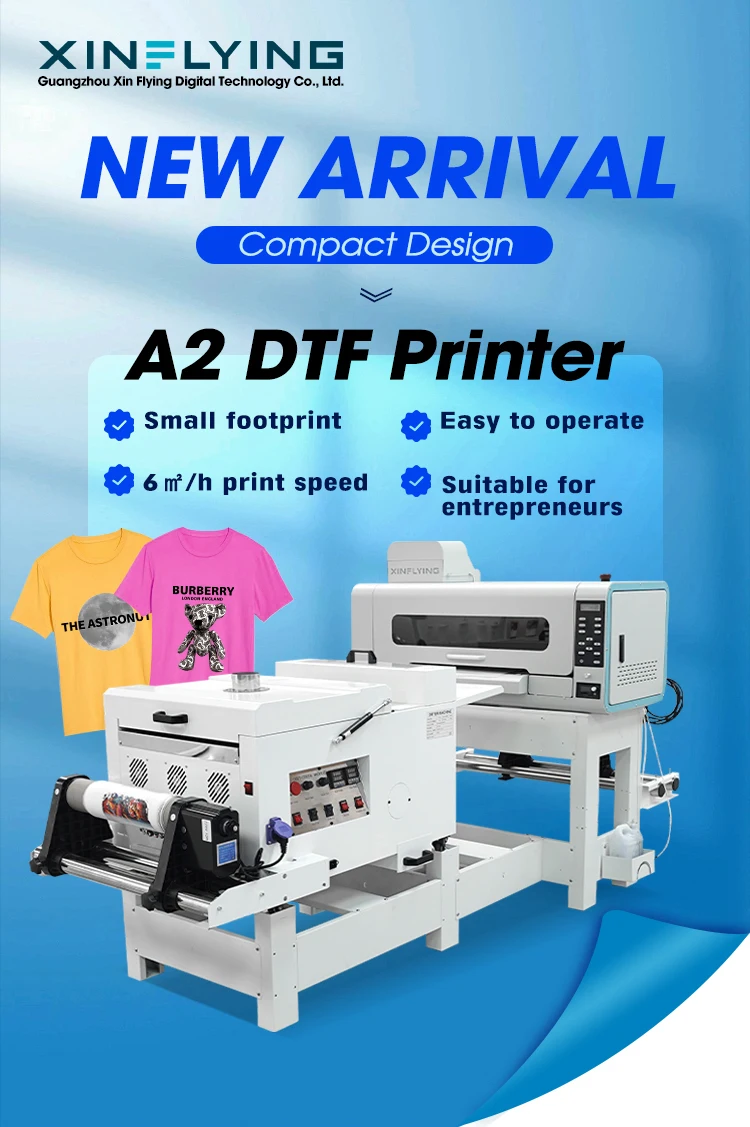 Xinflying A2 DTF Printer - High-Accuracy Printing Machine