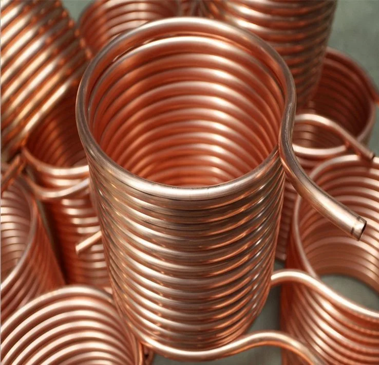 Heating Copper Spiral Pipe Coils for Water Tank Efficiency