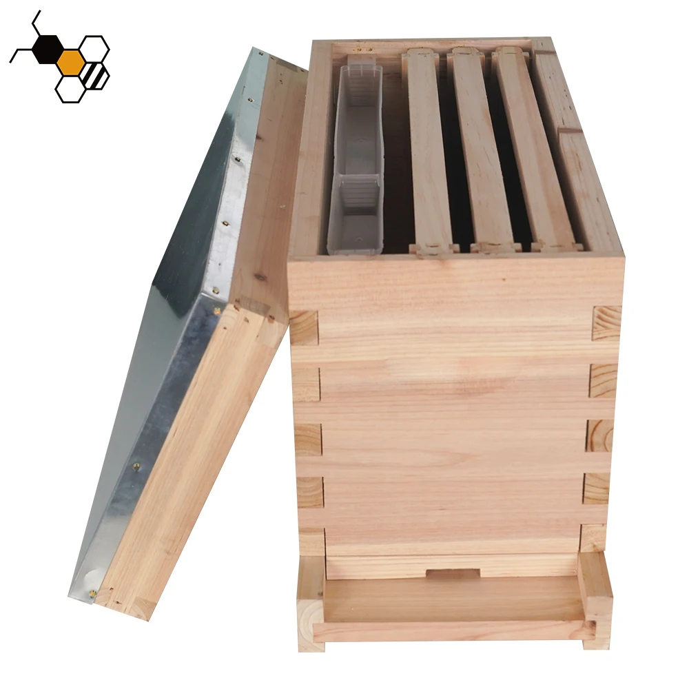 5-frame Nuc Beehive - Complete Langstroth Beekeeping Box
