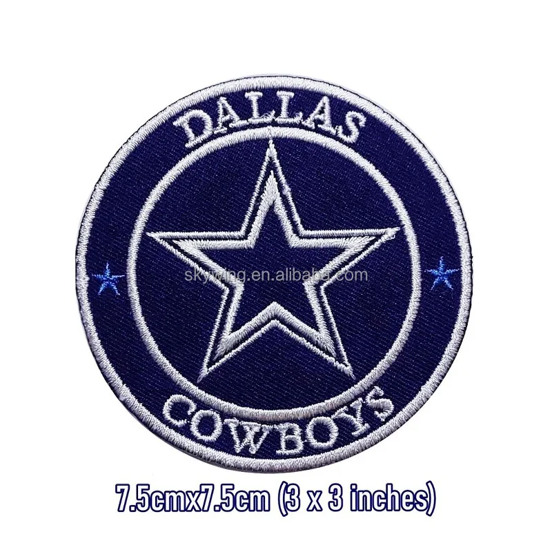 Shop Customized Dallas Cowboys NFL Football Embroidery Badges