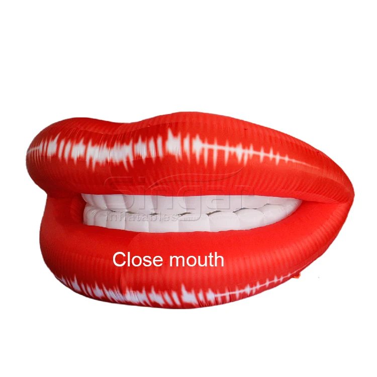 Giant Inflatable Mouth Lip Model Decoration - Custom Design