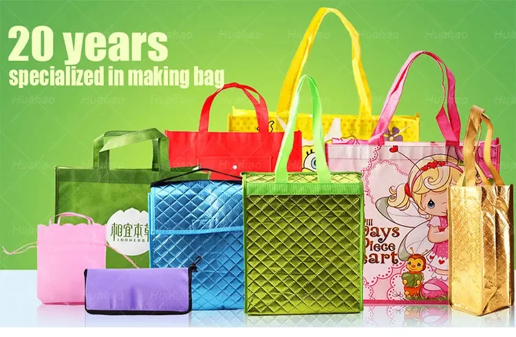 Printable Reusable Recyclable Environment-friendly Laminated Non-woven ...