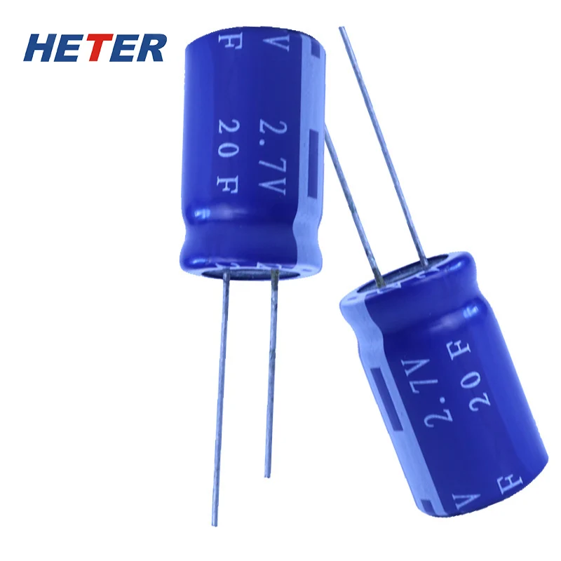 Supercapacitors 2.7v 10f Double Layer Capacitors Edlc Cylindrical-type For Water Meter ...