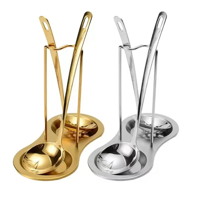 Hot Pot Spoon And Colander Gold Soup Spoon Set With Ceramic Or Metal ...