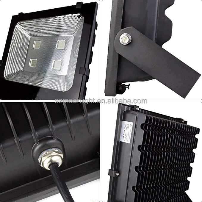 200W RGB LED Flood Light - IP66 Waterproof Outdoor Lighting