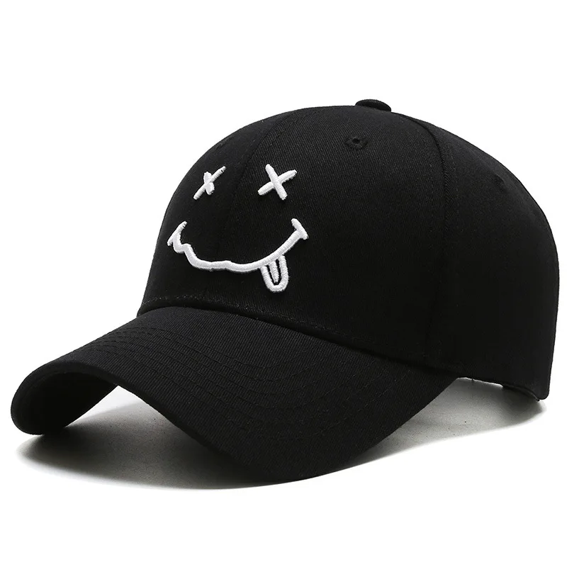 Smiley Face Hat 2023 Korean Edition Spring And Autumn Sunshade Hat ...