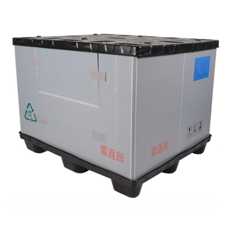 Folding Euro Industry Plastic Corrugated Pallet Pallet Sleeve Box - Buy ...